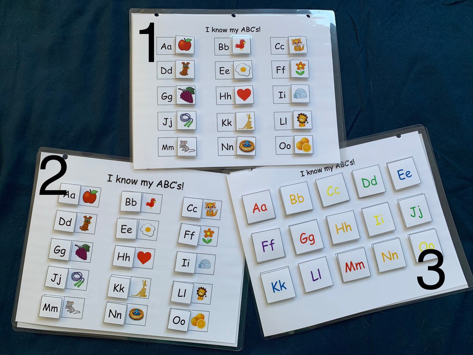 Custom Busy Book Made for You Choose the Pages You Want Abcs | Etsy