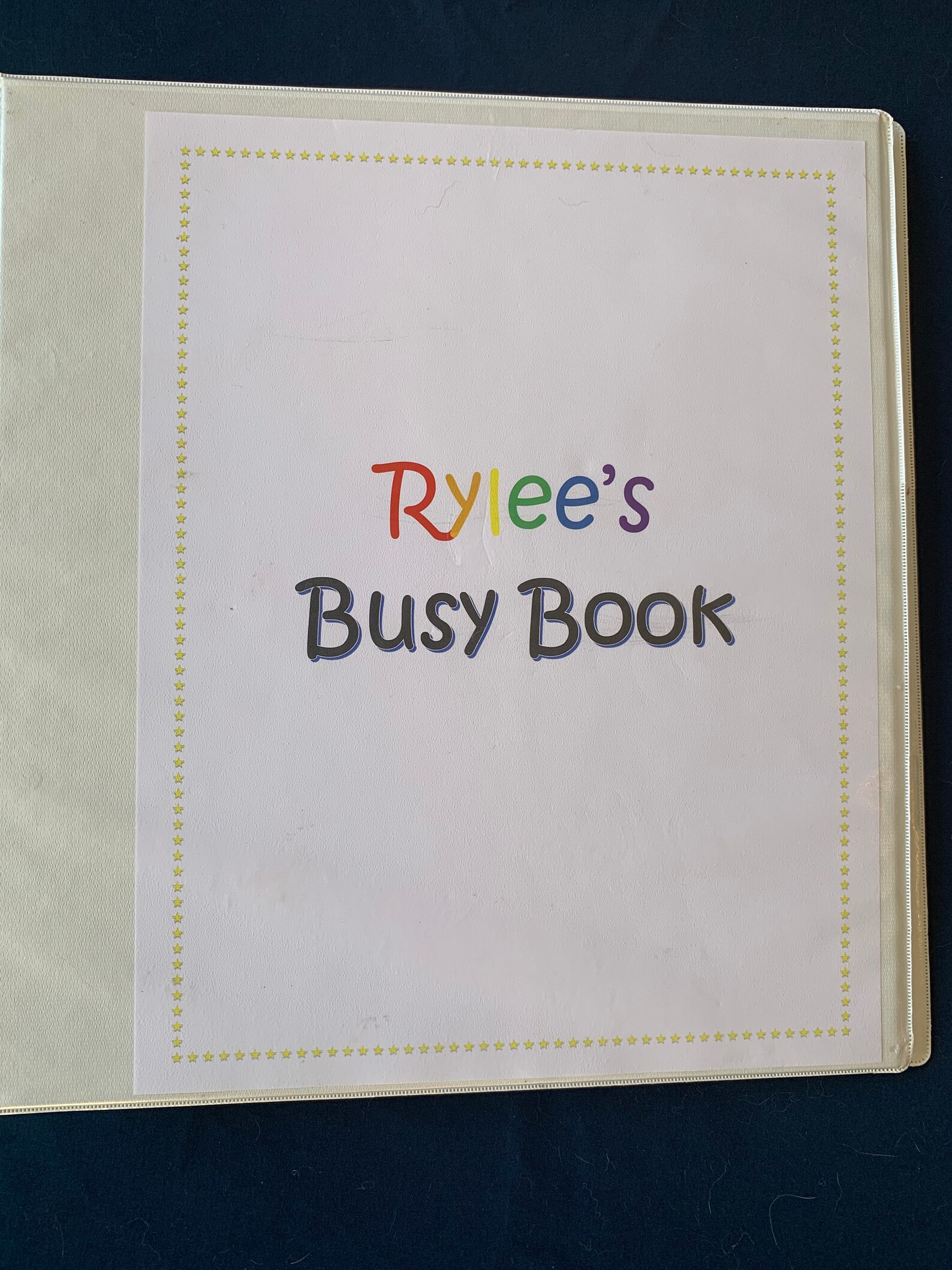 Custom Busy Book made for you Choose the pages you want ABCs | Etsy
