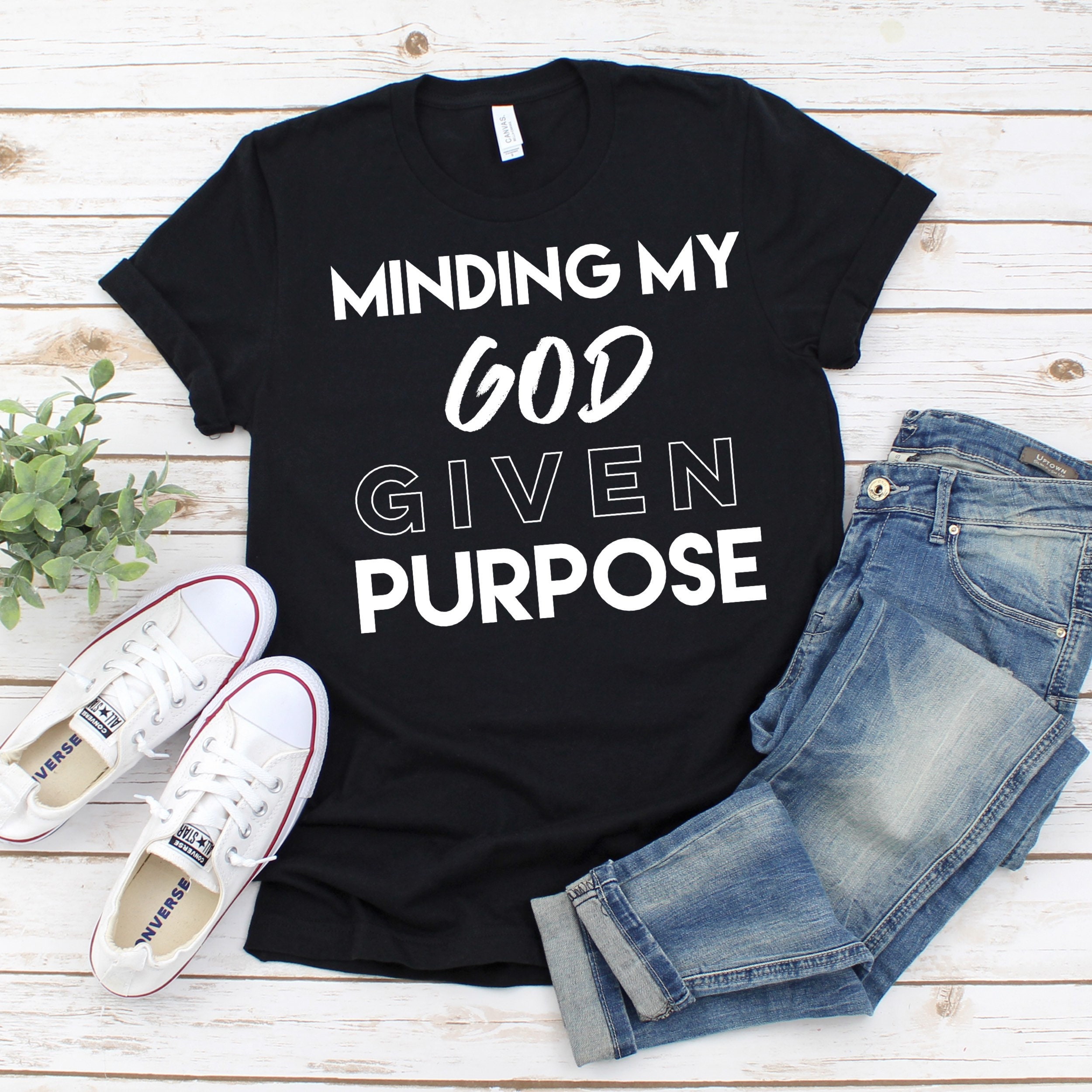 Purpose T Shirt Inspirational T Shirt Positivity Quote Tee - Etsy