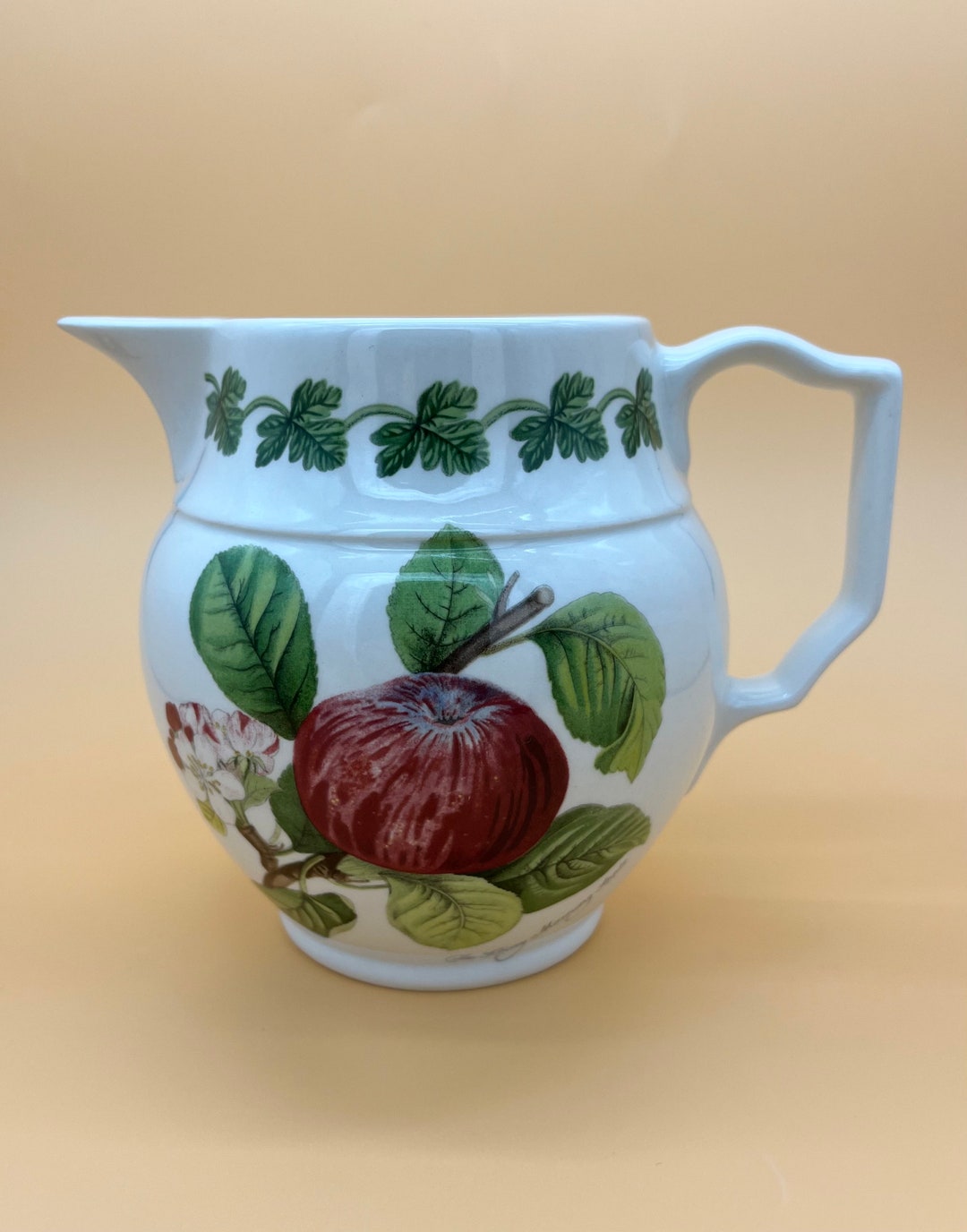Vintage Portmeirion pomona 16 Oz Staffordshire Jug/pitcher. Made in ...
