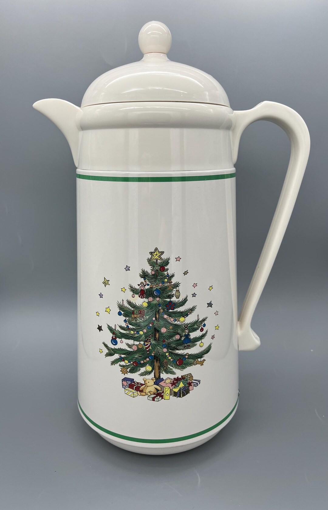Vintage NIKKO 1 L Thermal Vacuum Christmas Carafe. Made in Taiwan. - Etsy