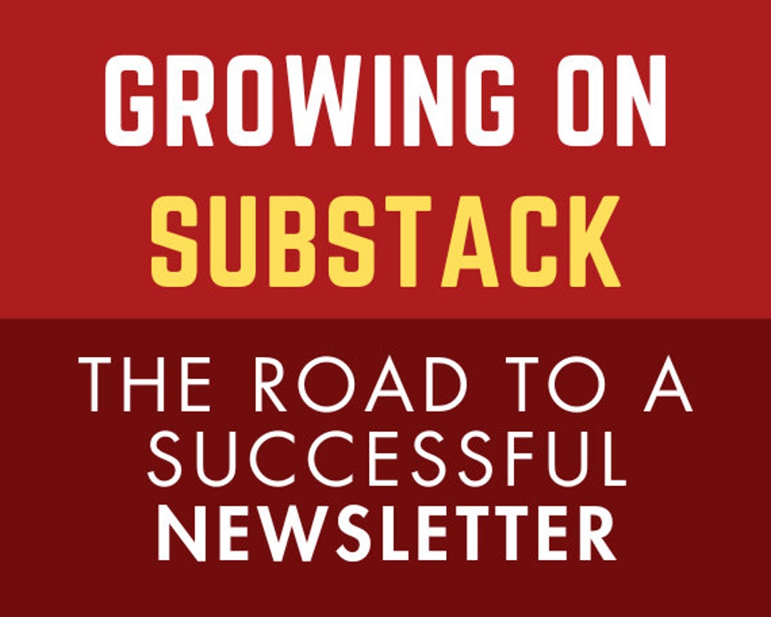 Growing on Substack: a Step by Step Guide - Etsy