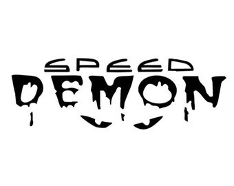 Speed Decal - Etsy