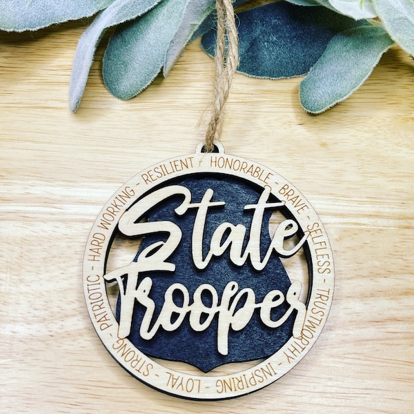 State Trooper - Etsy