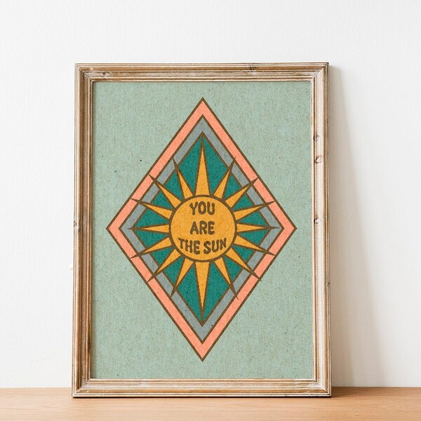 Spiritual Sun Art - Etsy