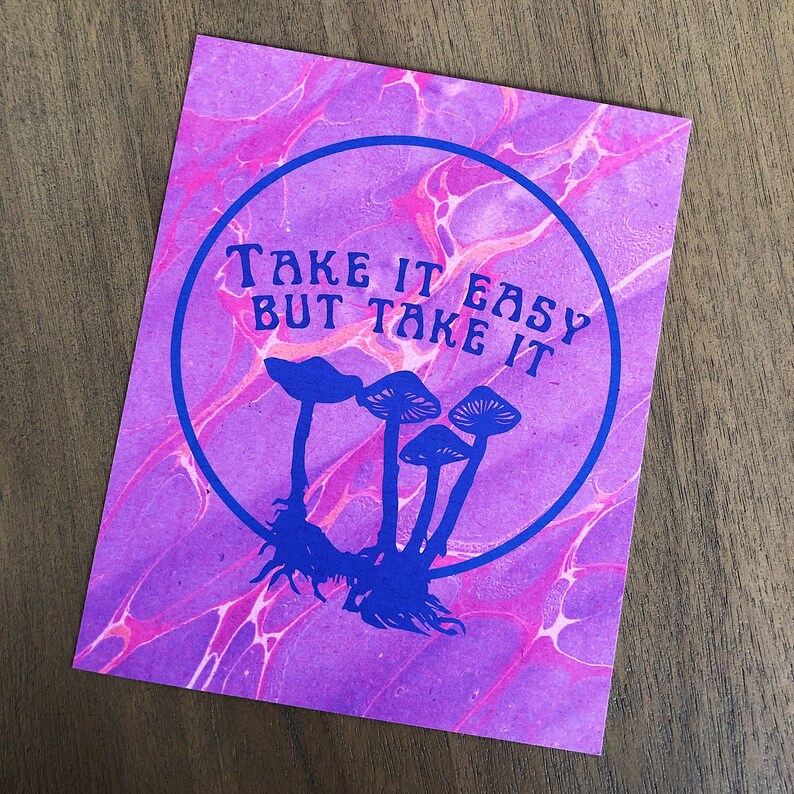 Mushroom Terence Mckenna Quote Boho Print Boho Art | Etsy