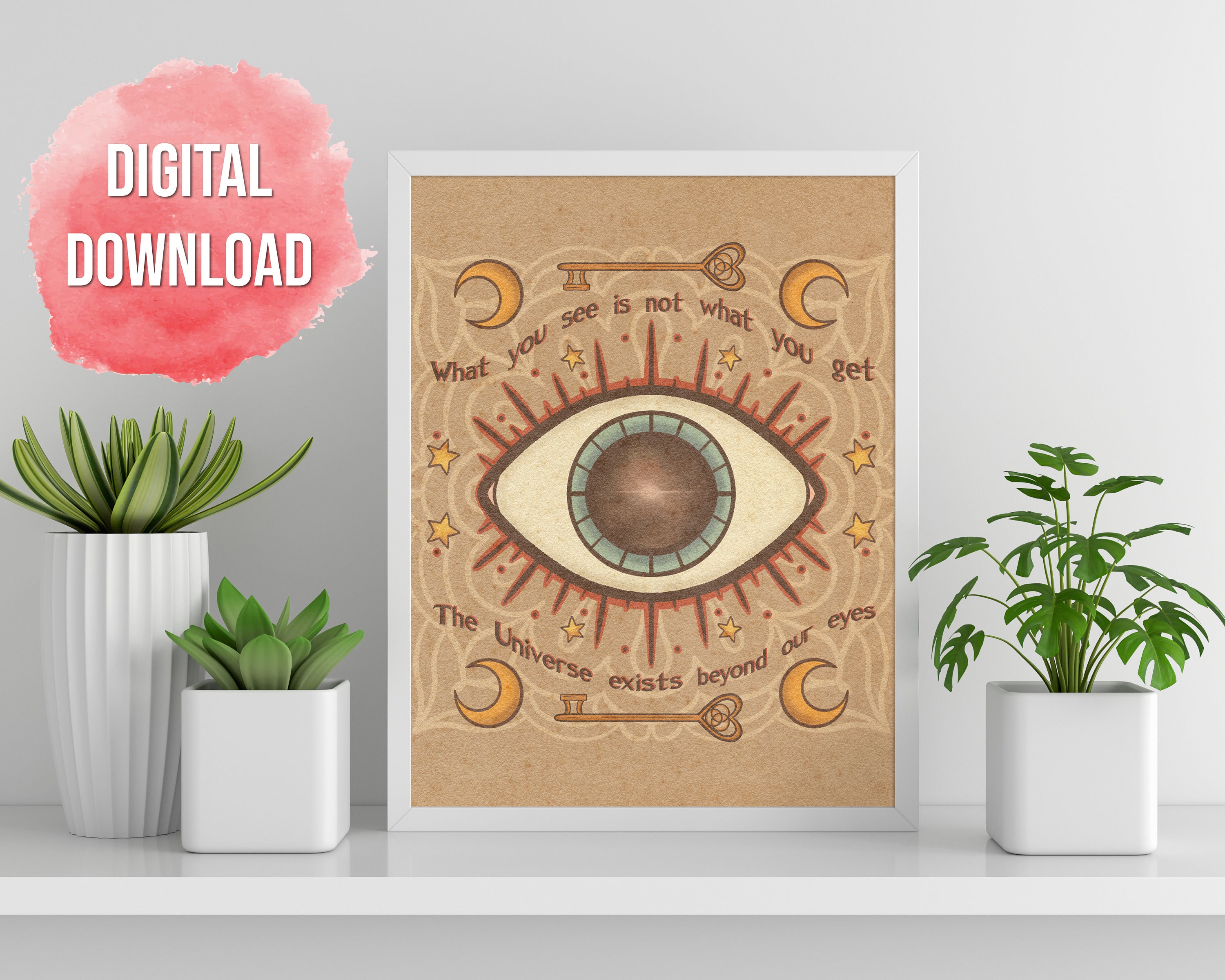 Digital Download Boho Print Boho Art Boho Decor | Etsy