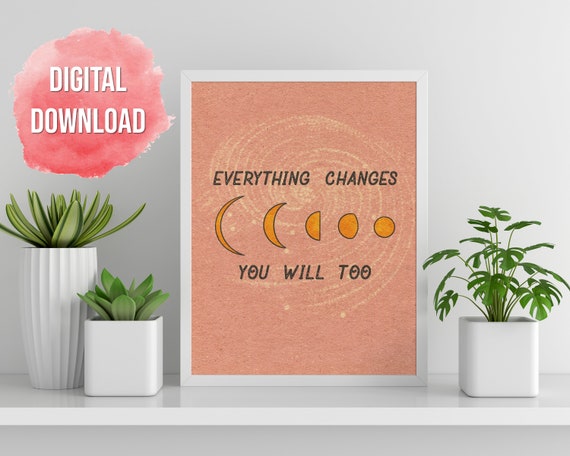 Digital Download Boho Print Boho Art Boho Decor | Etsy
