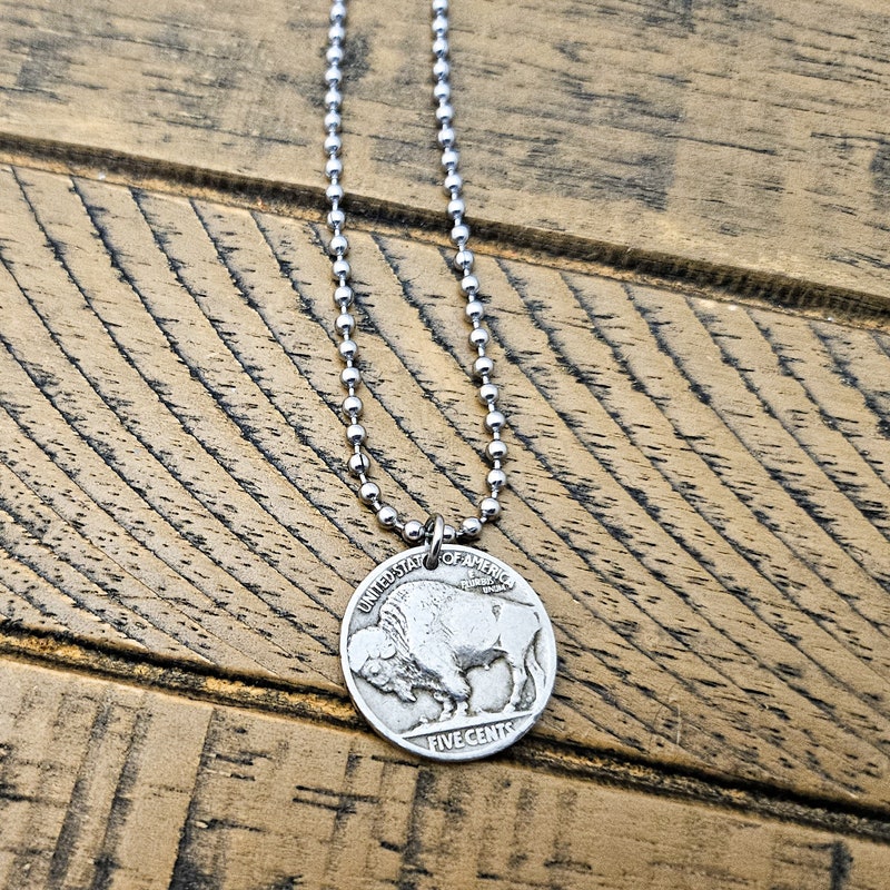 Buffalo Silver Coin Jewelry - Etsy Canada