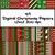 24 Red and Green Christmas Digital Paper Scrapbook Paper Christmas ...