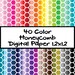 Dots Digital Paper Pack Bundle Digital Scrapbook Paper Commercial Use ...