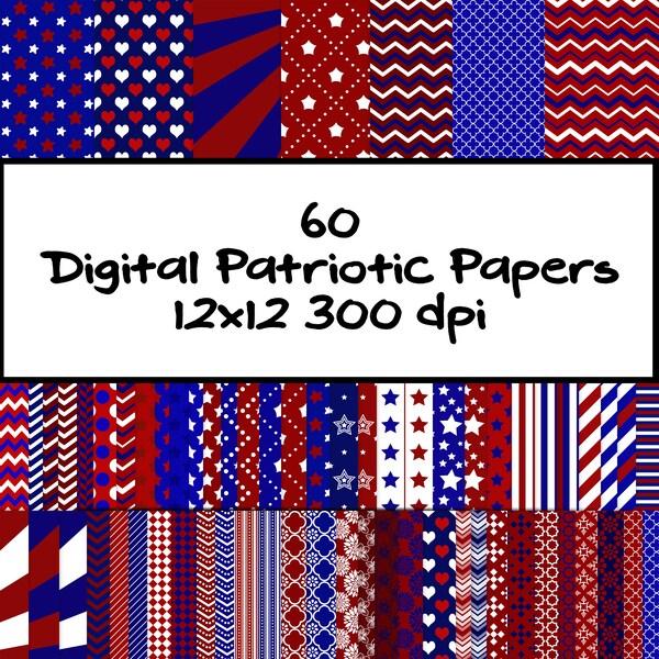 Patriotic Scrapbook - Etsy