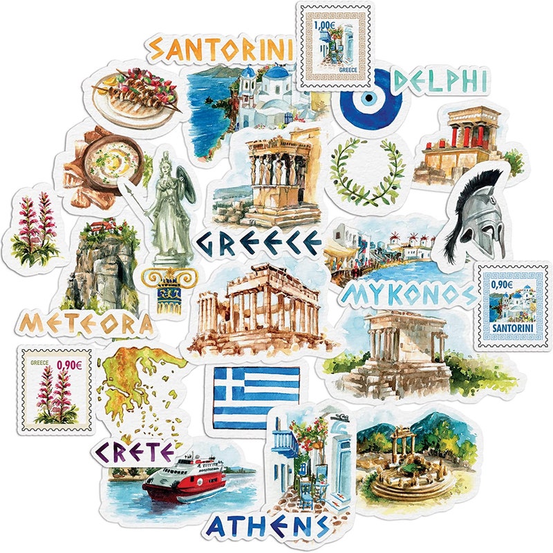Greece Crete Sticker - Etsy