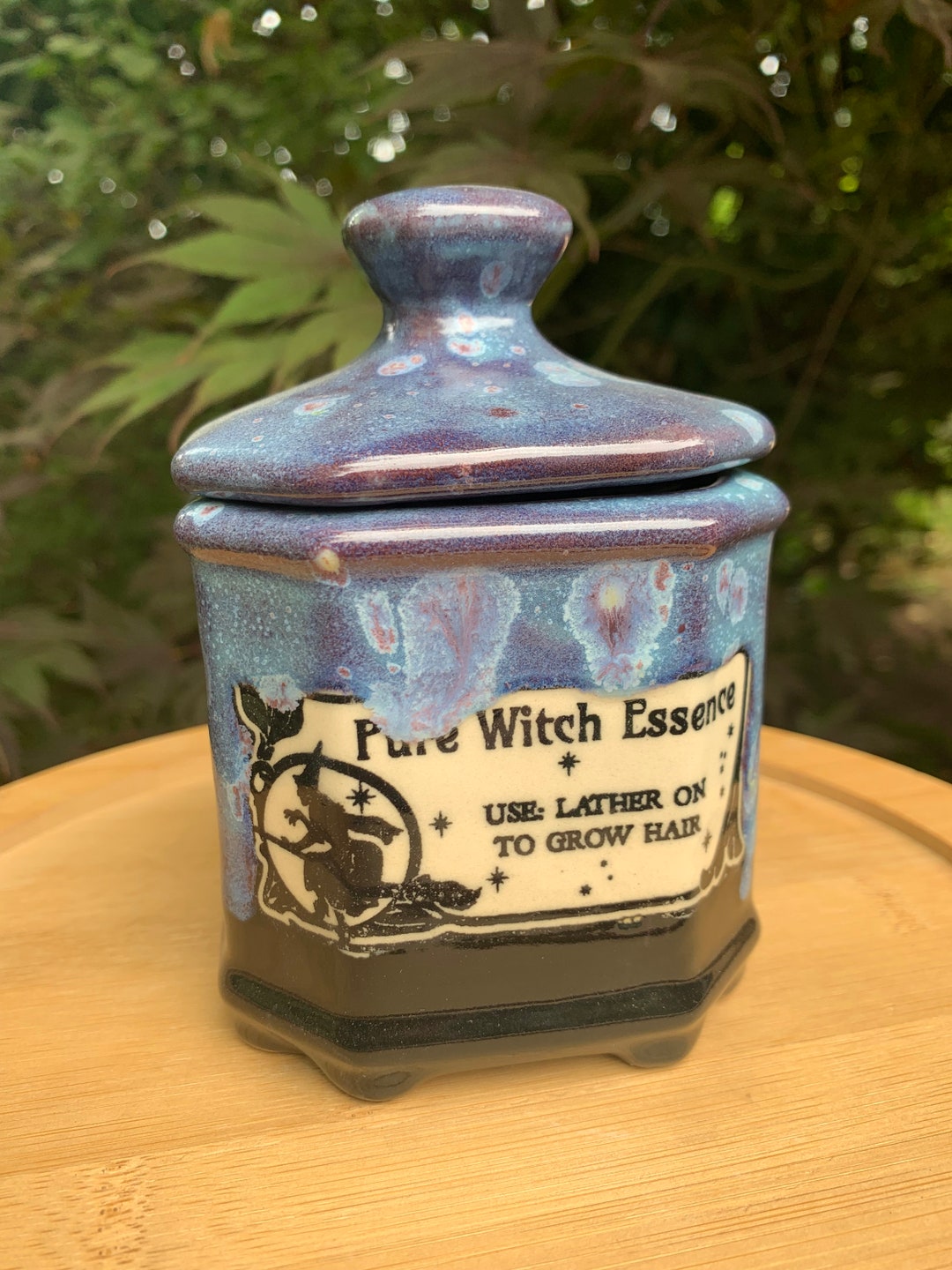 Witch Essence Apothecary Jar/gothic Home/halloween - Etsy
