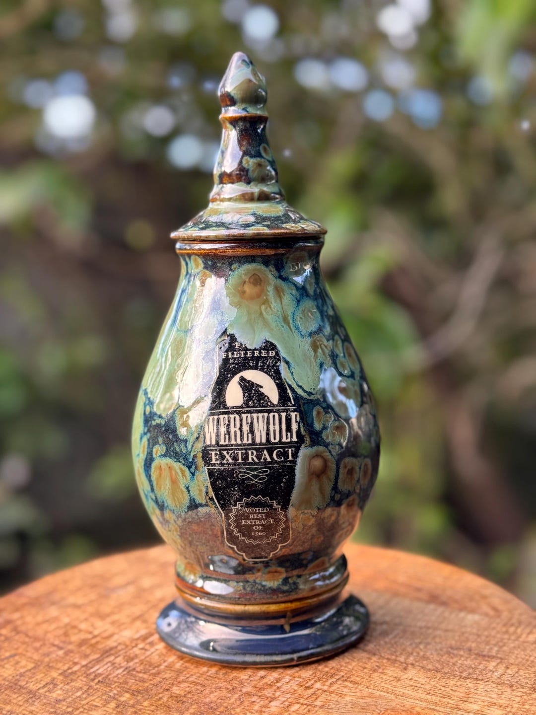 Werewolf Potion Bottle - Etsy