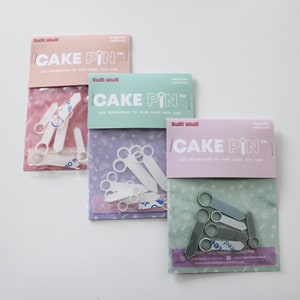 Cake Pin TM Multi Pack Pack of 6, Perfect for Attaching Dried Flowers ...