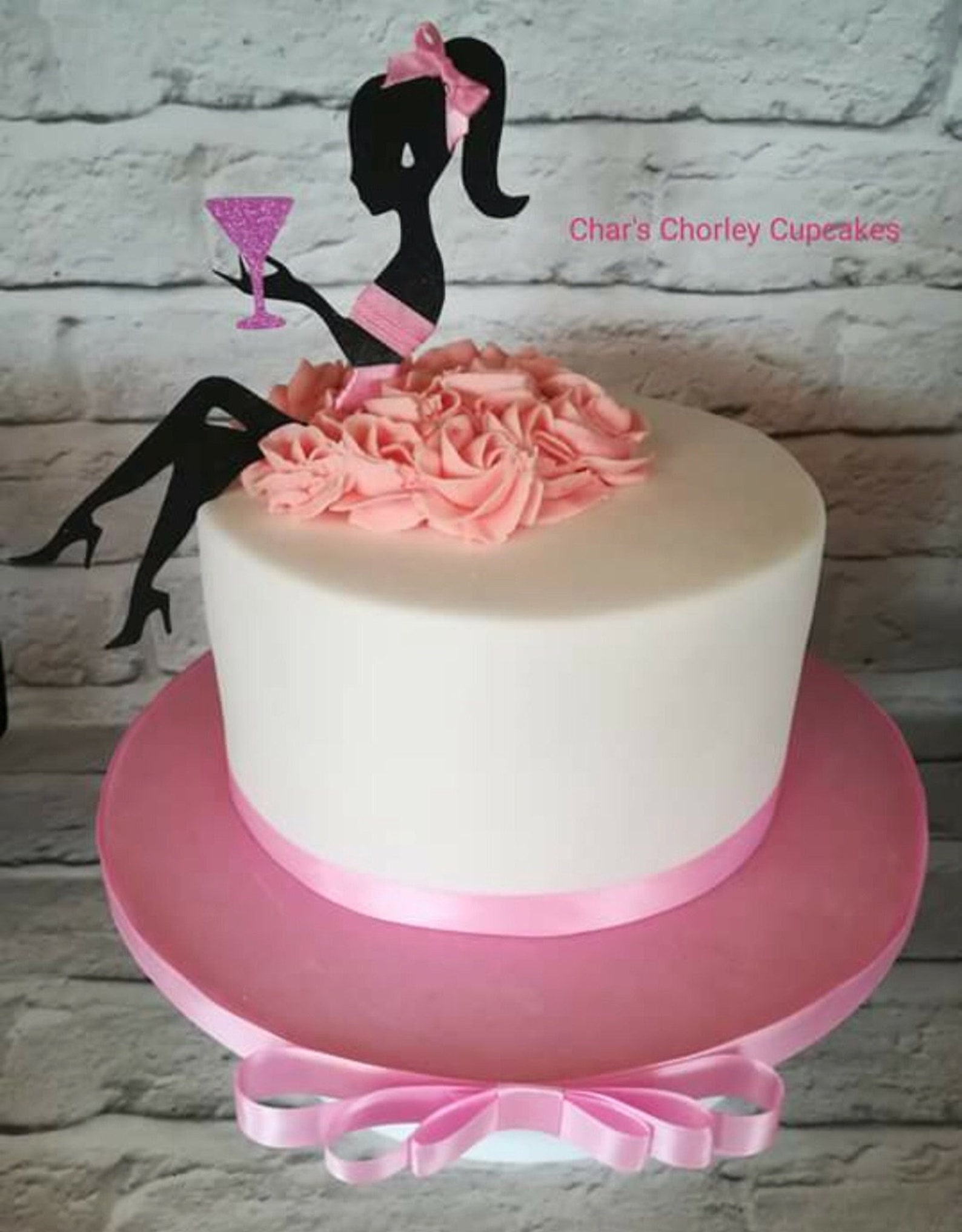 DIGITAL DOWNLOAD- Two Piece Lady Cake Topper Ponytail Digital File - Etsy