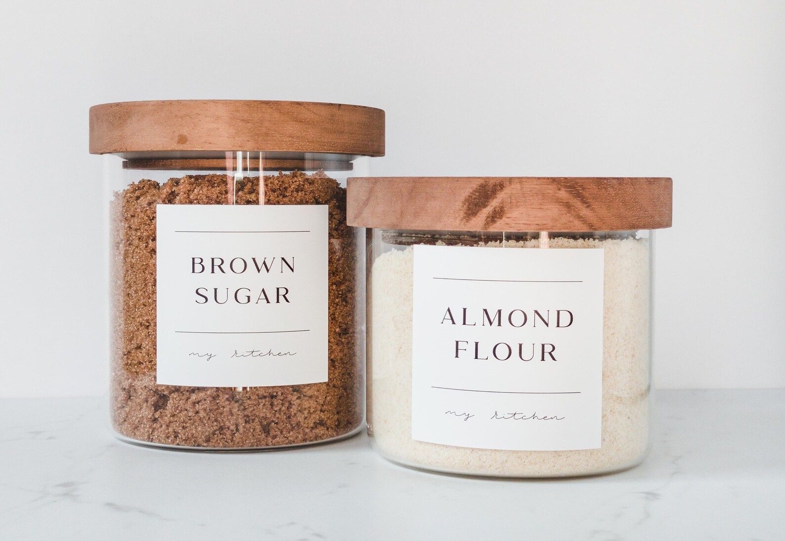 Pantry Labels for Kitchen Storage Containers Custom Labels | Etsy