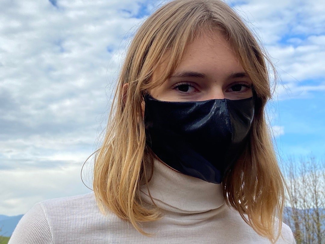 Black Vinyl Mask - Etsy