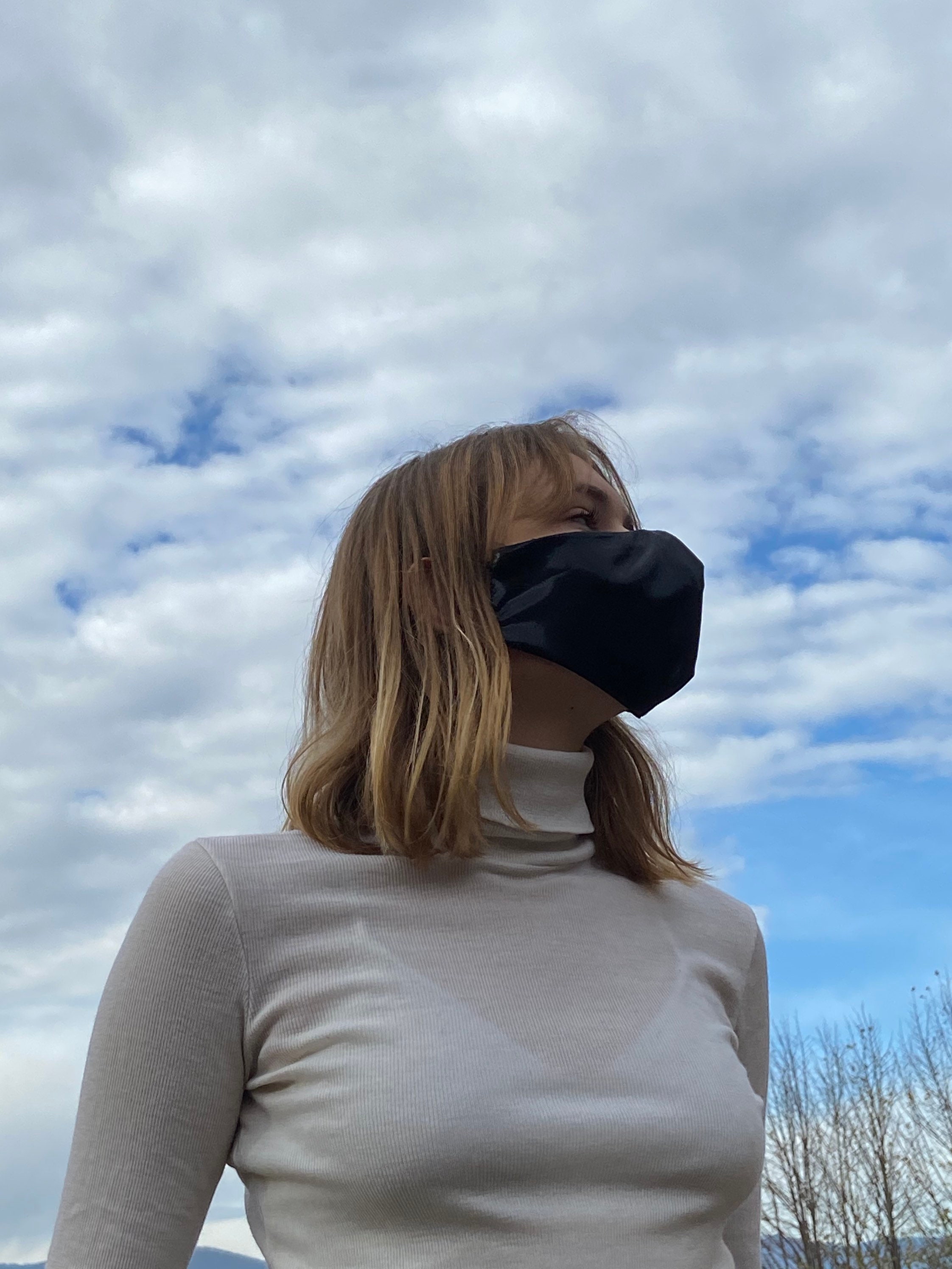 Black Vinyl Mask - Etsy