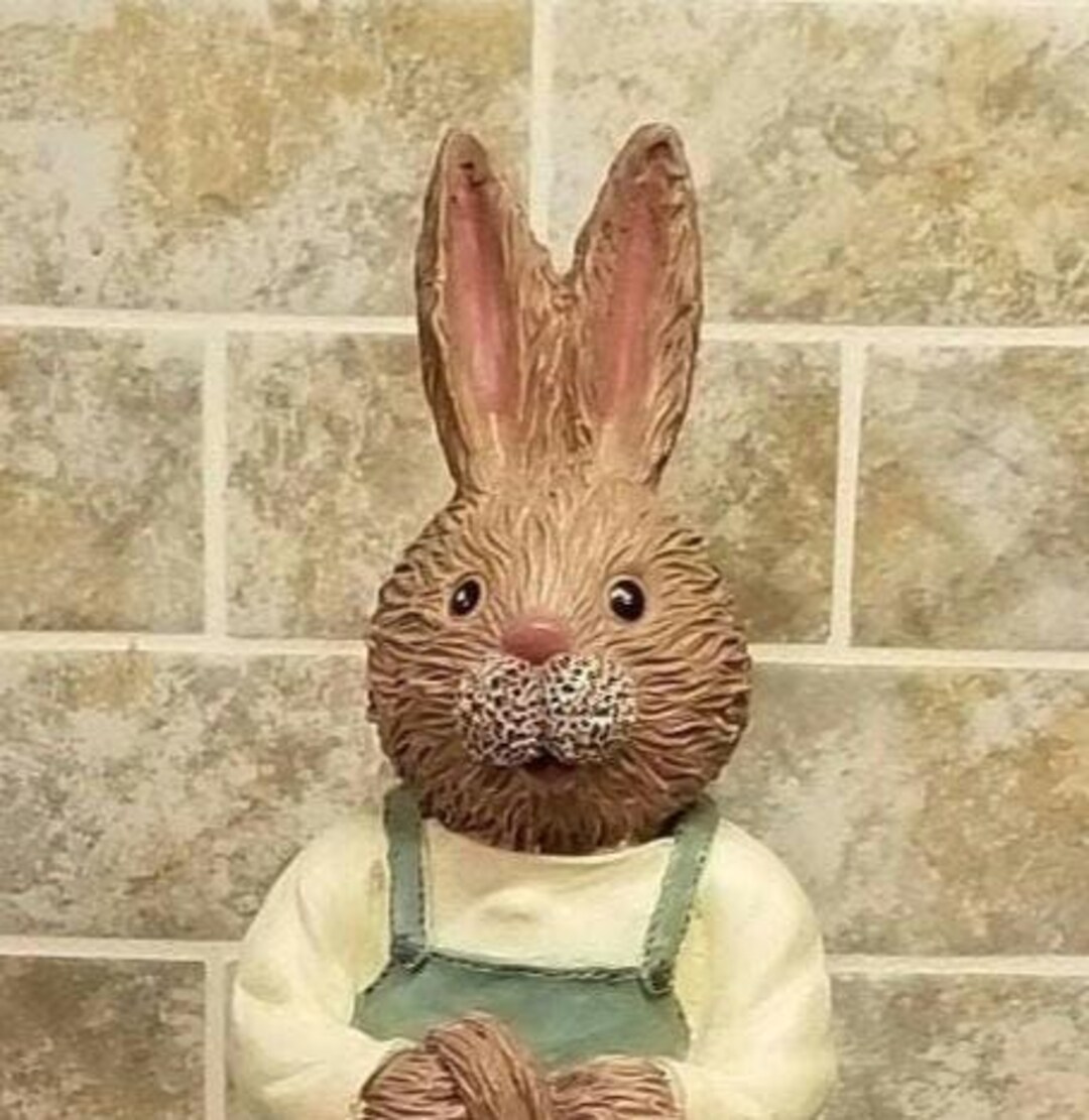 Ten Inch Tall Vintage Bunny - Etsy
