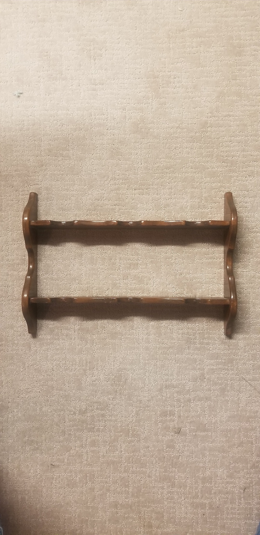 Wood Plate Display Shelf - Etsy