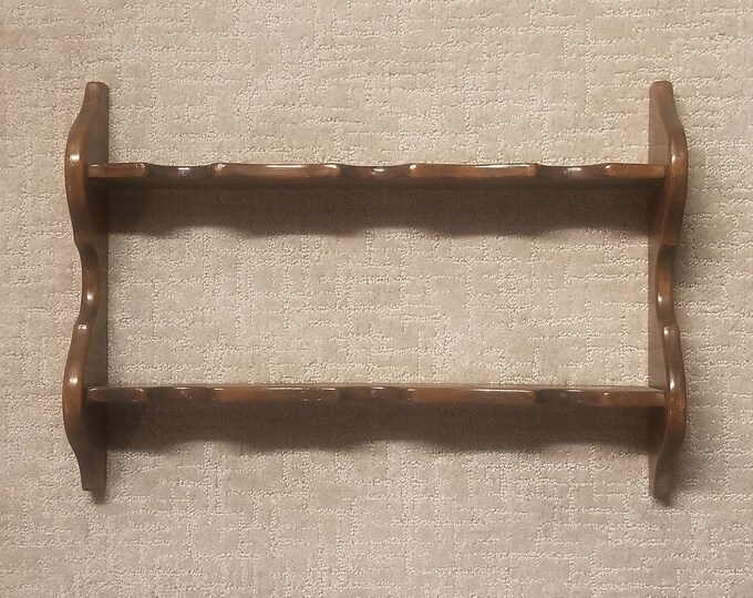 Wood Plate Display Shelf - Etsy