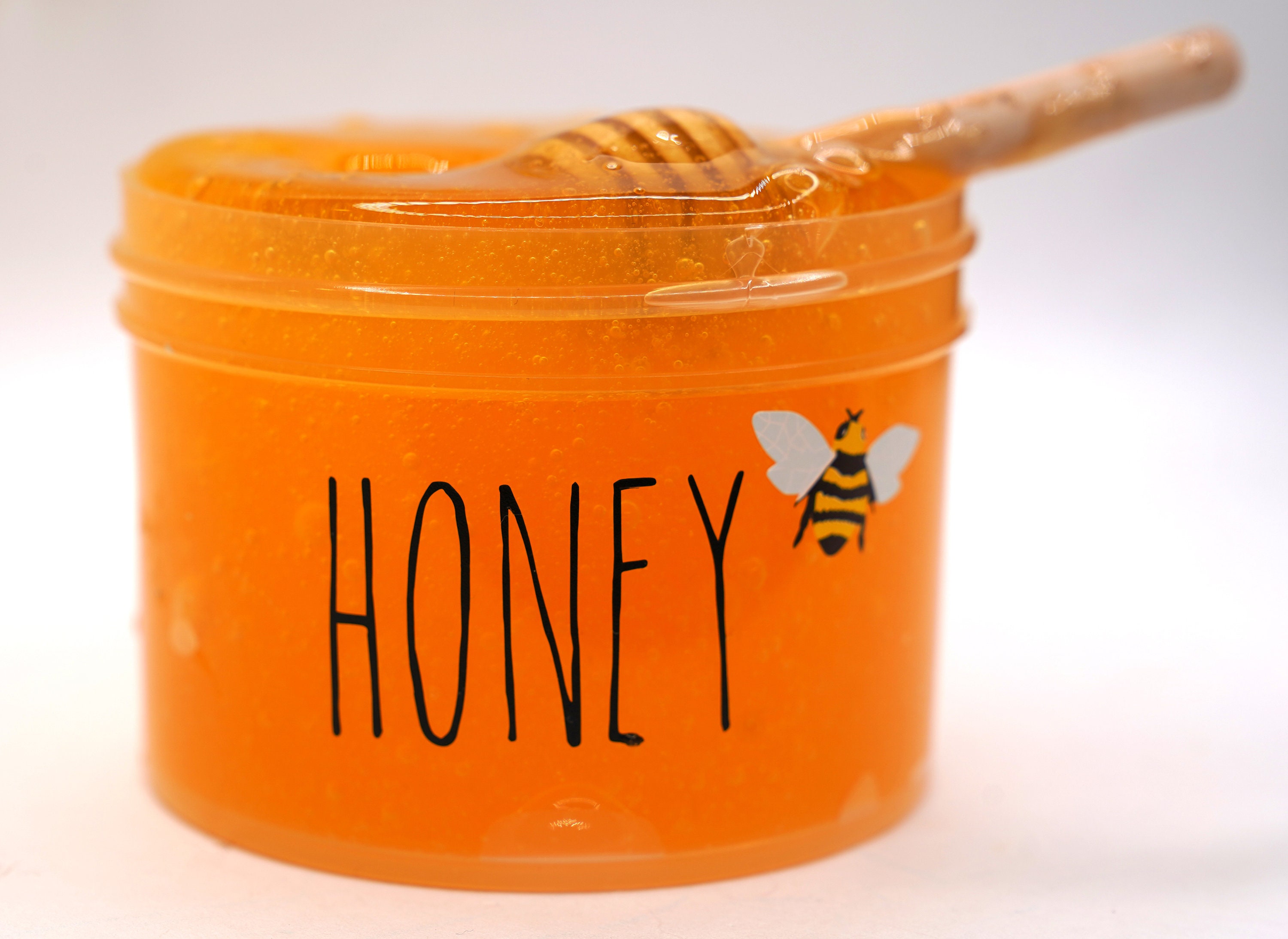 Honey Slime Honey Bee Slime Slime With Charm Slime Shop - Etsy UK