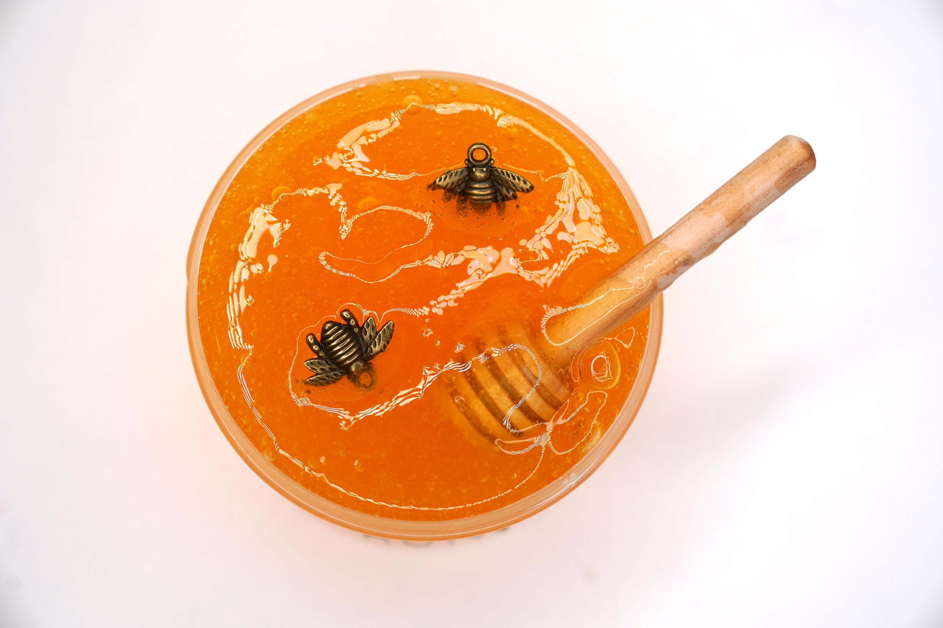 Honey Slime Honey Bee Slime Slime With Charm Slime Shop - Etsy UK