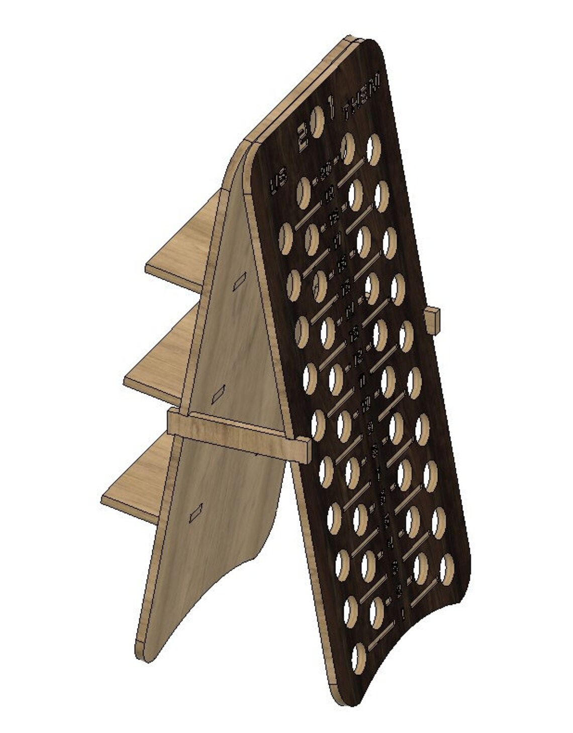 Can Marker Cornhole Scoreboard - CNC or Jigsaw File (DXF) - PDF Plans ...