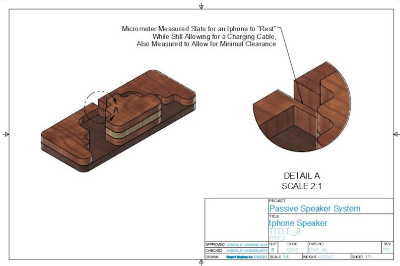 Acoustic Cell Phone Speaker Build Plans (iphone / Android) Passive ...