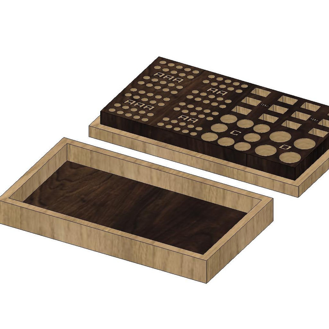 Battery Storage CNC Cut File Cut and Sell Your Own Gcode/nc Included ...