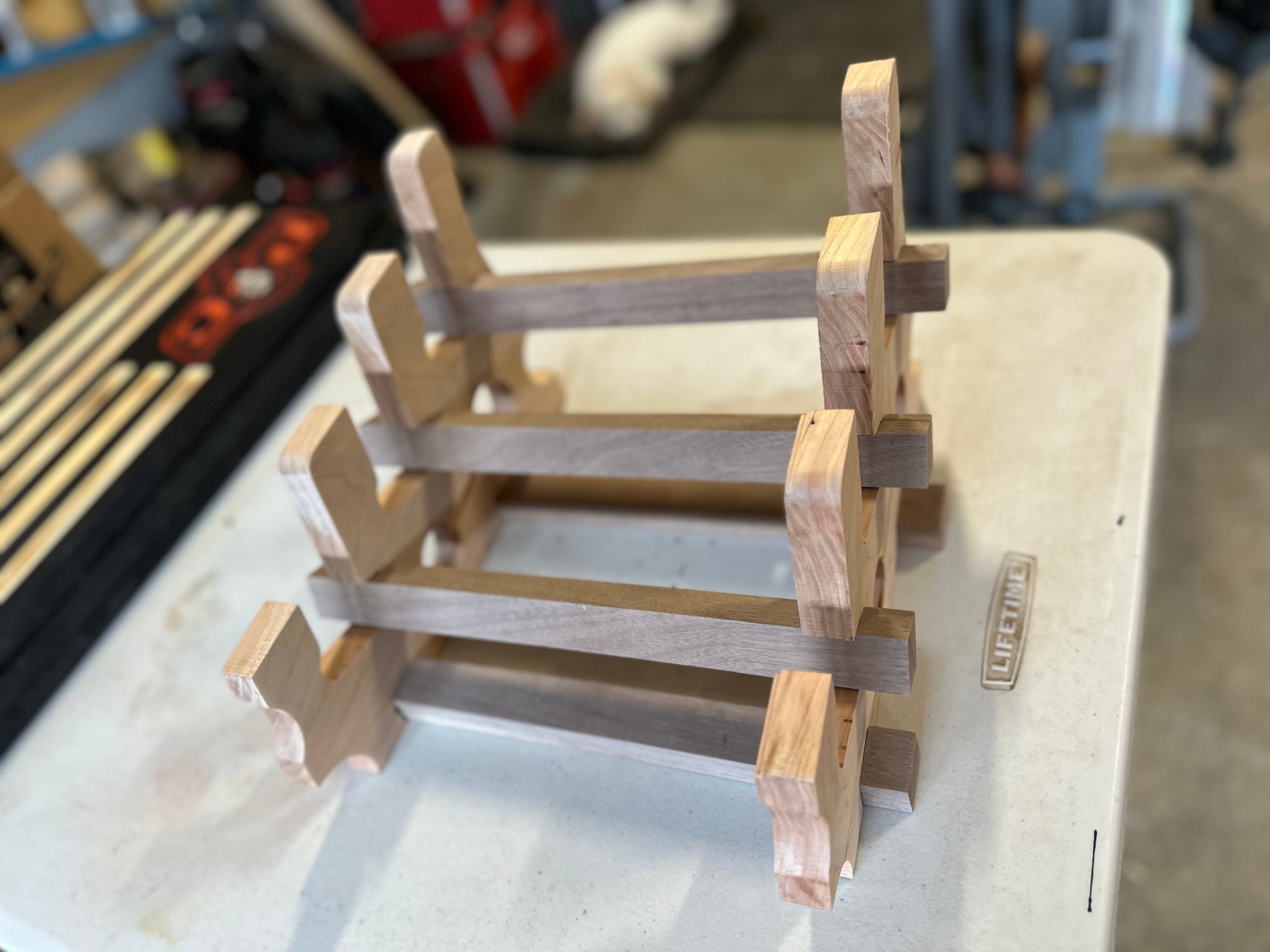 Under 1.5 Wide up to 36 Inch Tri-stand Build Plans Flag or Cutting ...