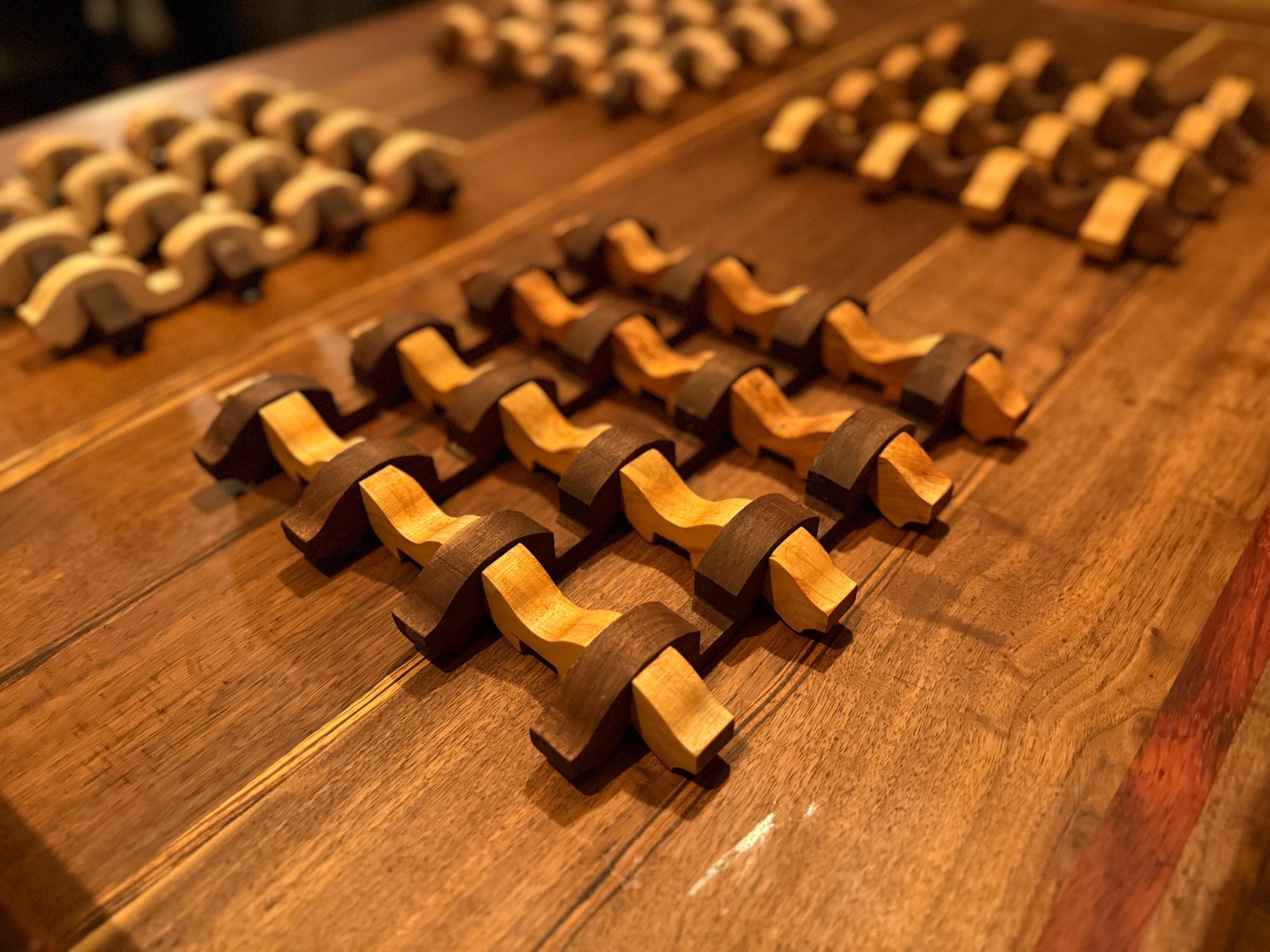 Extra Large 23” X 23” Stackable Wooden Trivets, Hot Plate Cooling Rack ...