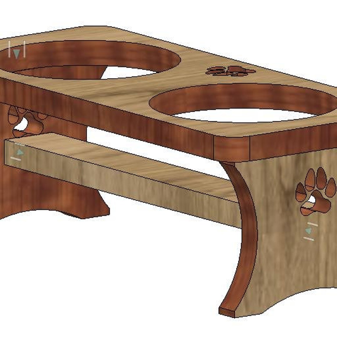 Dog/pet Food Bowl CNC Toolpaths Cut/sell Your Own CNC Cut Ready ...