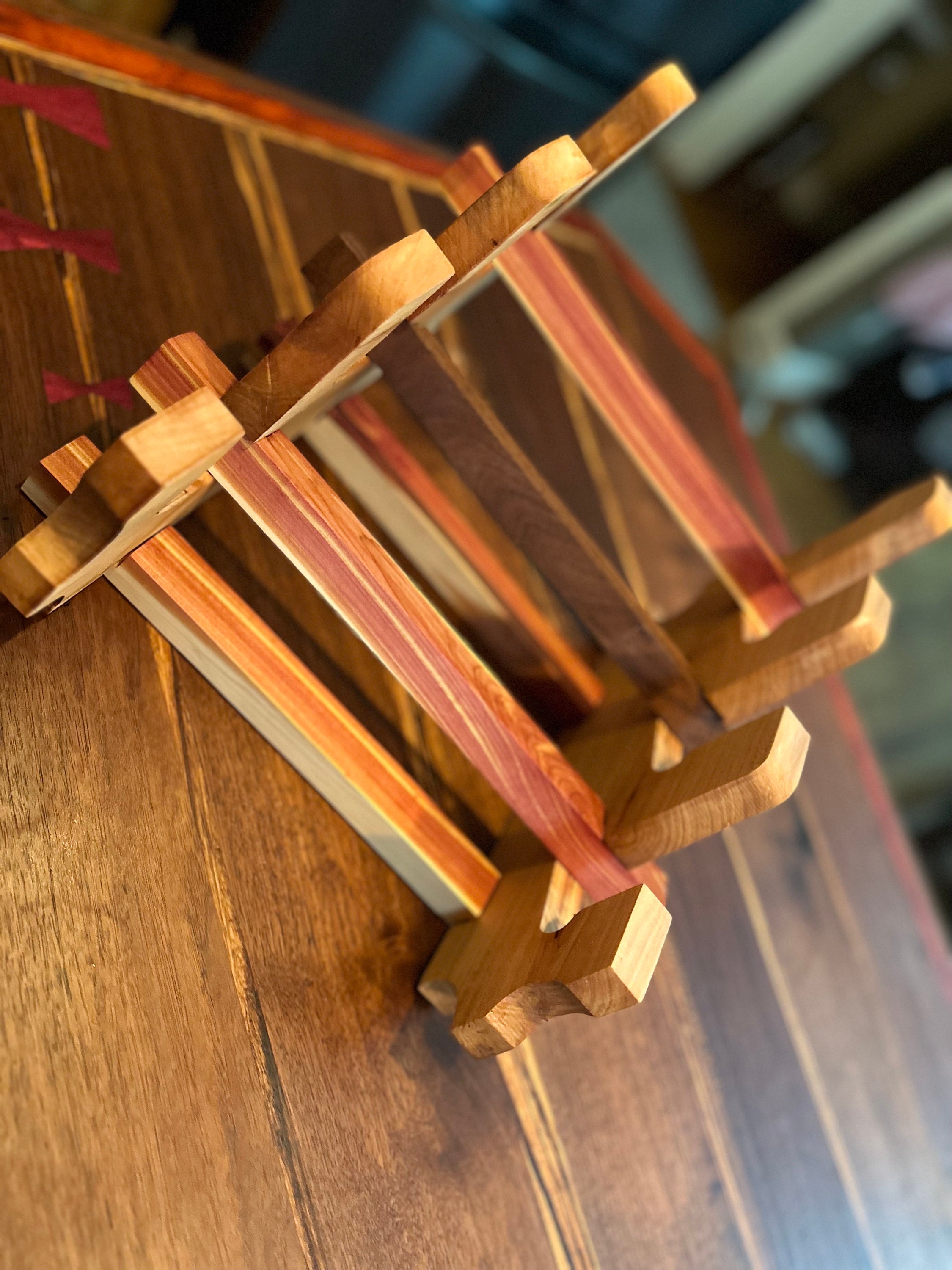 Physical Item Board Stand (1.5" Max), Display, Butcher Block Stand ...