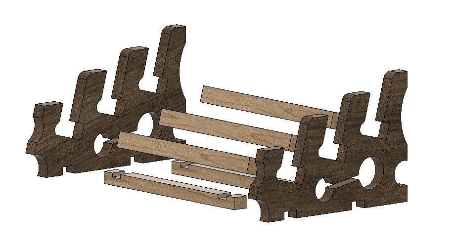 Under 1.5" Wide up to 36 Inch Tri-stand Build Plans - Flag or Cutting ...