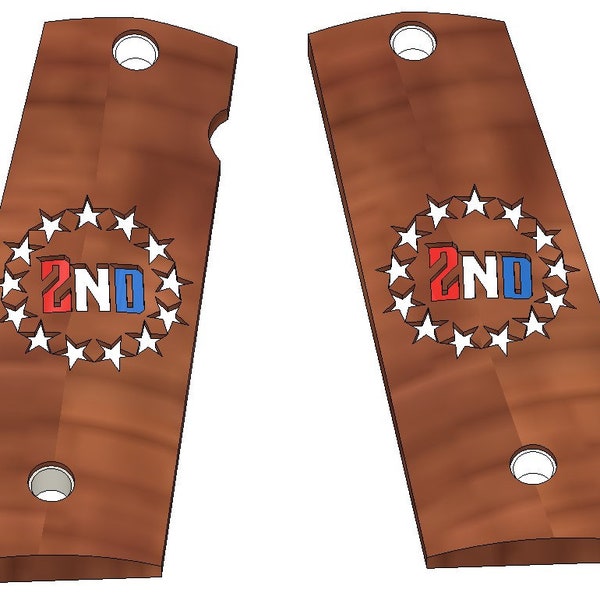 Cnc File 1911 Grips - Etsy