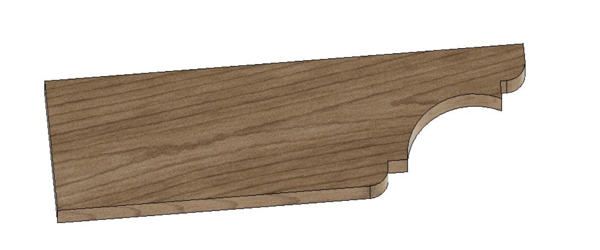 Rafter Tail Template Mod.3 for Gazebos, Custom Build, 2x6, 2x8 2x10 ...