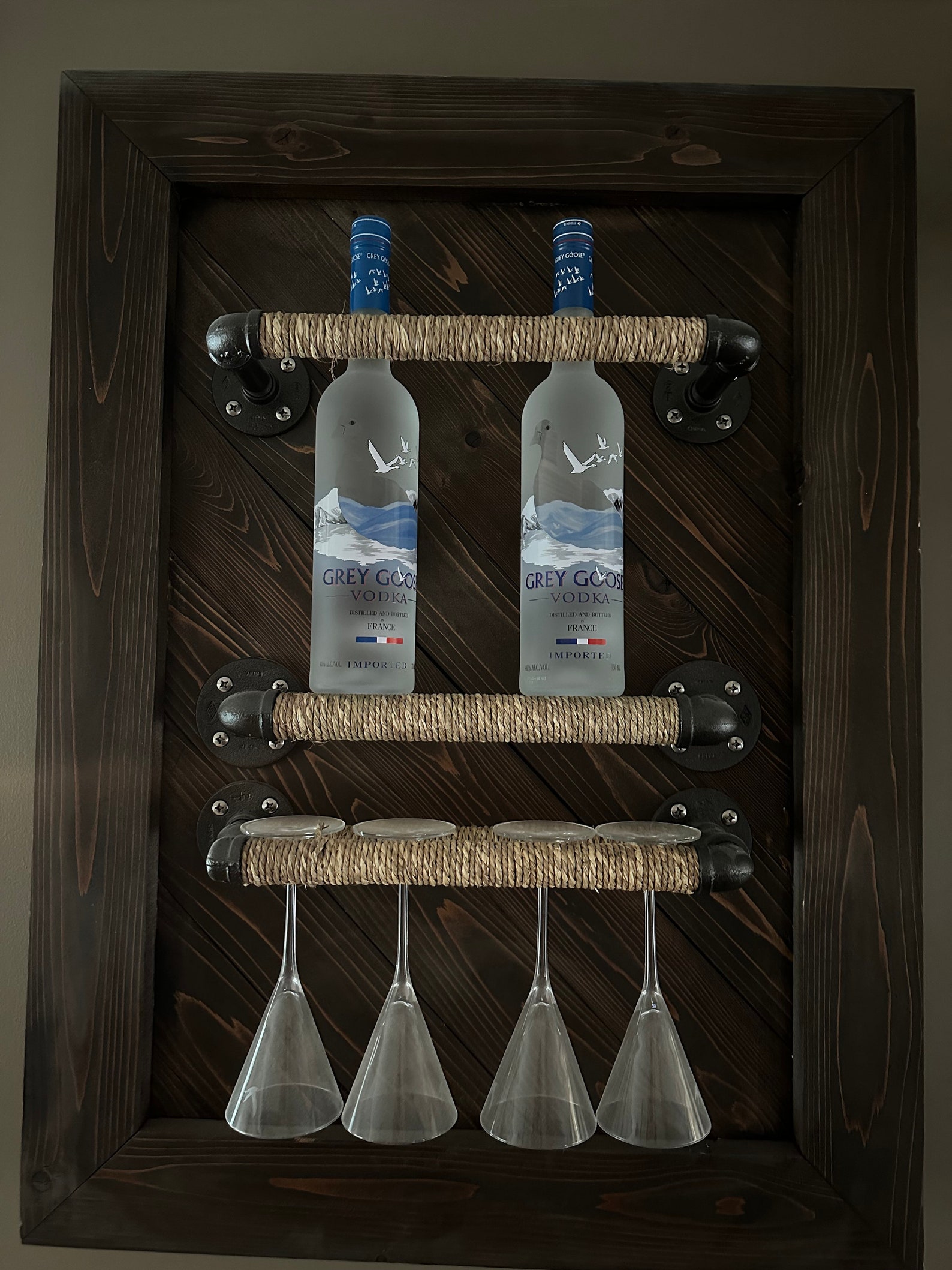 Custom Wine Rack Build Plans Instructions Included, Parts List, and ...
