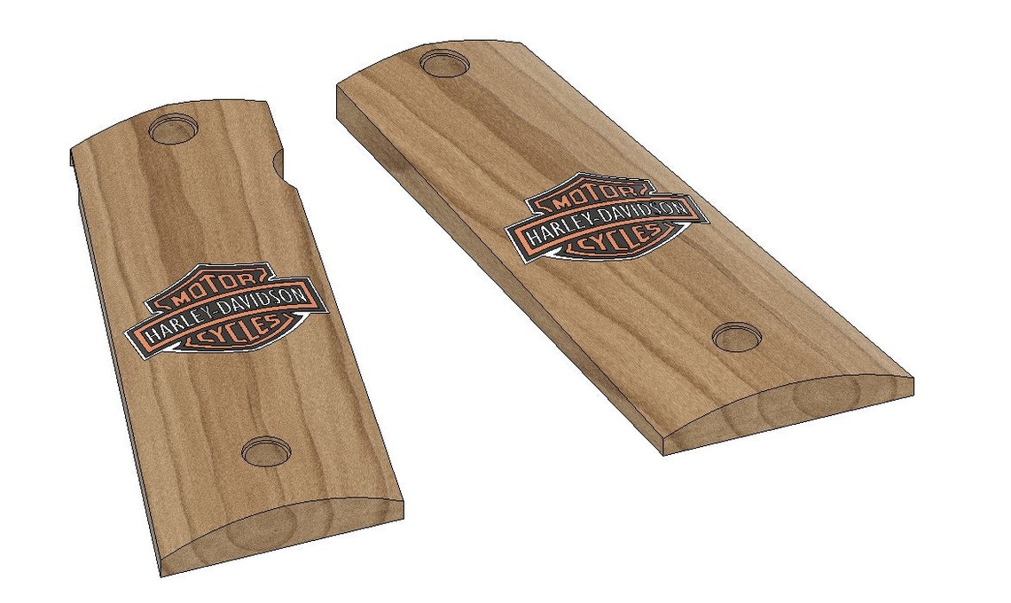 Harley 1911 Grips CNC Toolpaths Sell Your Own Gcode/grbl Included CNC ...
