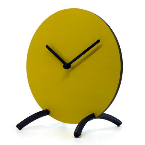 Wood Clock for Desk Modern Table Clock Small Desk Clock - Etsy