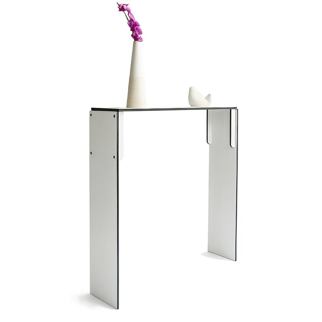 Laser Cut Plywood Narrow Console Table: Modern Hallway Accent - Etsy