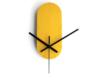 Very Small Wooden Wall Clock - Etsy