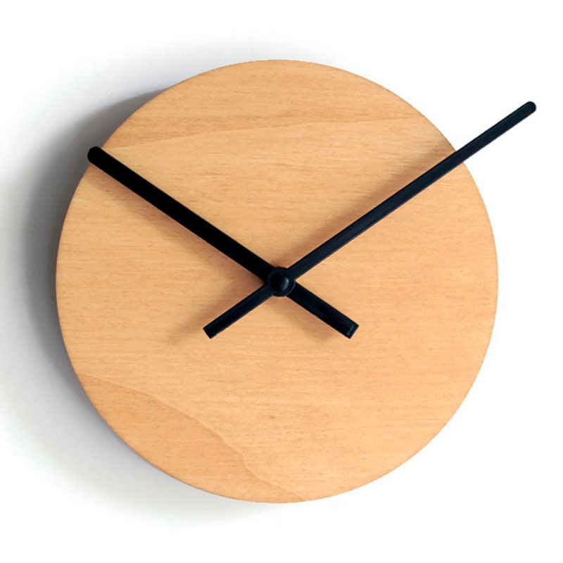 Wooden Clock - Etsy