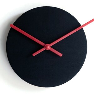 7 Minimalist Very Small Wooden Quiet Turquoise Timekeeper for Kitchen ...