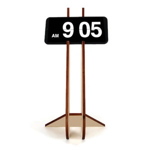 Smartphone Desk Lamp Transformation Stand Modern Laser Cut Wood Table ...