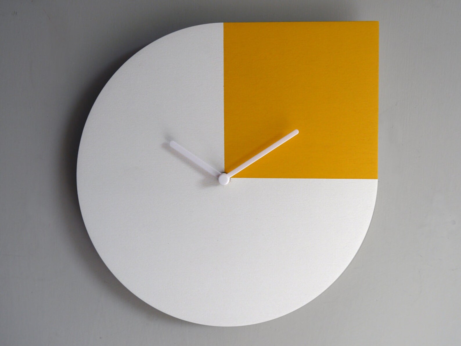 10 Inch Laser Cut Wood Pop Culture Clock: Modern Minimalist Home Decor ...