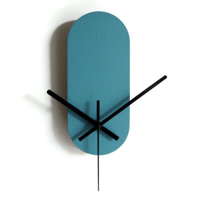 Turquoise Clock - Etsy