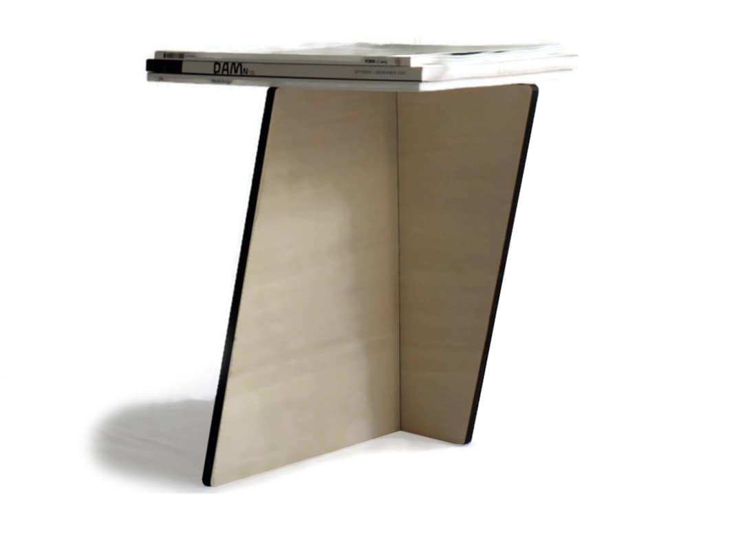 Floor Wooden Magazine Stand, Modern Newspaper or Recipe Holder for ...